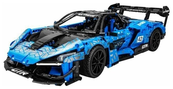 Конструктор CADA спортивный автомобиль Dark Knight GTR, 2088 деталей - C63003W