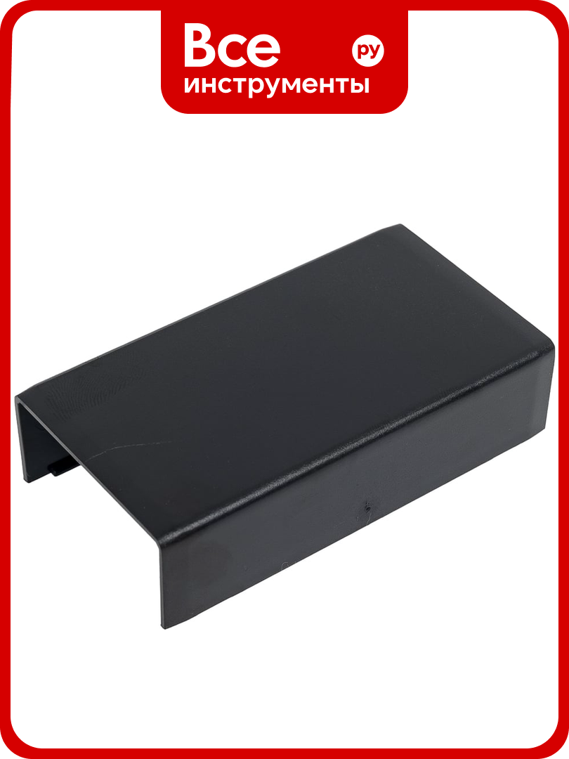 Накладка на стык KOPOS LHD 40x20 8632 (FB) (Цвет черный) комплект 2, соединения кабельных каналов
