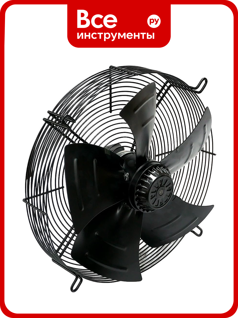 Вентилятор осевой ровен YWF(K)6Е-630-Z (Axial fans) нагнетание МС000023503, промышленный, лопасти из углеродистой стали