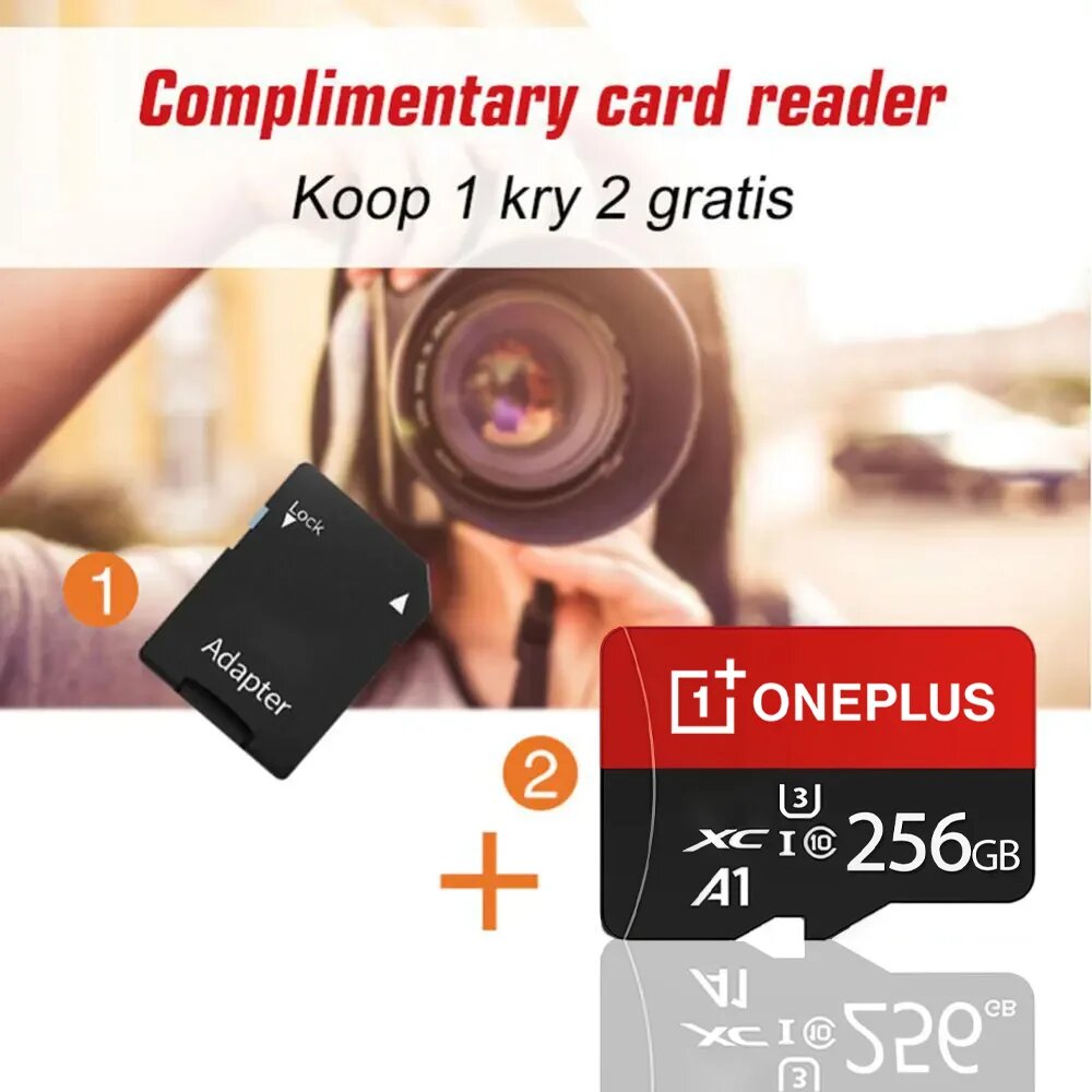 Карта памяти OnePlus 2 ТБ для телефонов и камер 2TB — фото 1