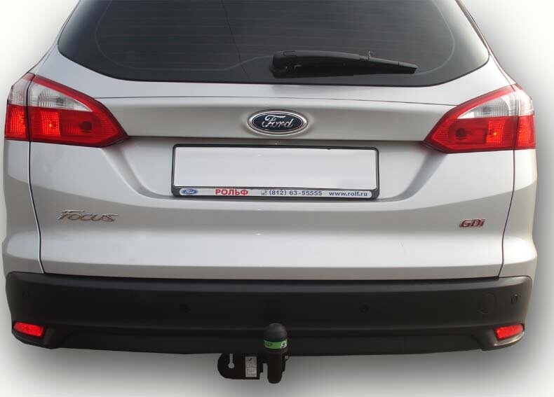 Фаркоп для Ford Focus III универсал (2011-) "Leader Plus" F119A — фото 1