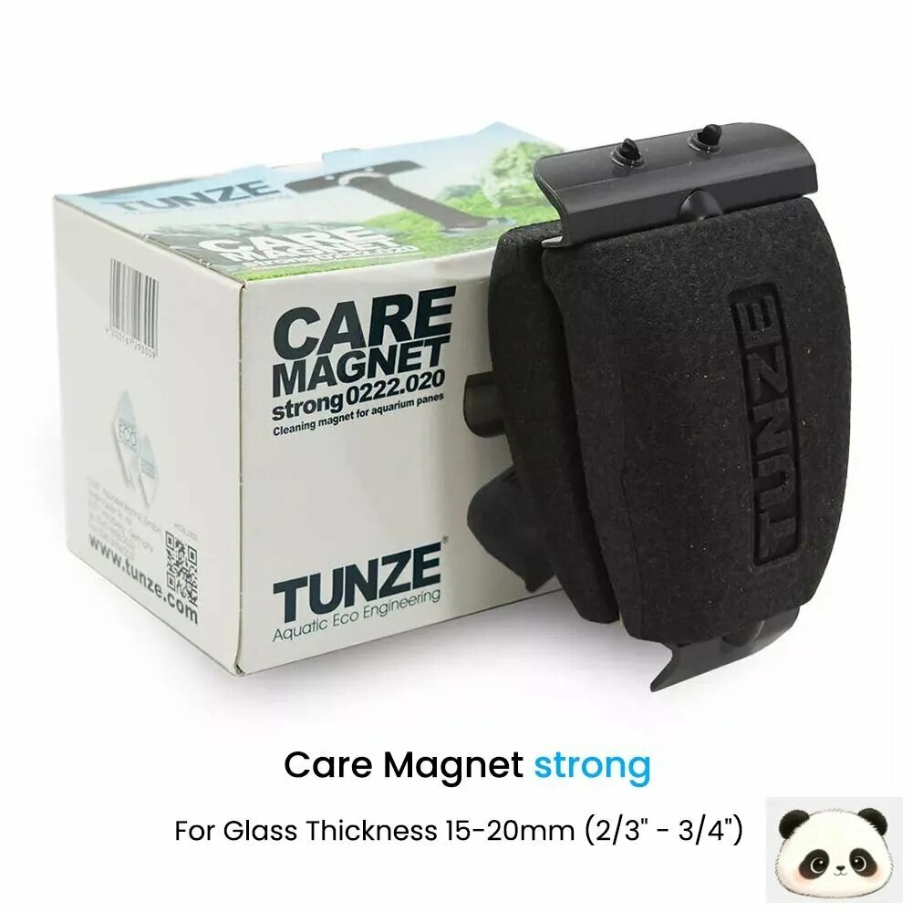TUNZE Strong 020 Aquarium Мощный магнитный скребок для аквариума TUNZE-Aquarium предназначен для очистки стекла аквариума