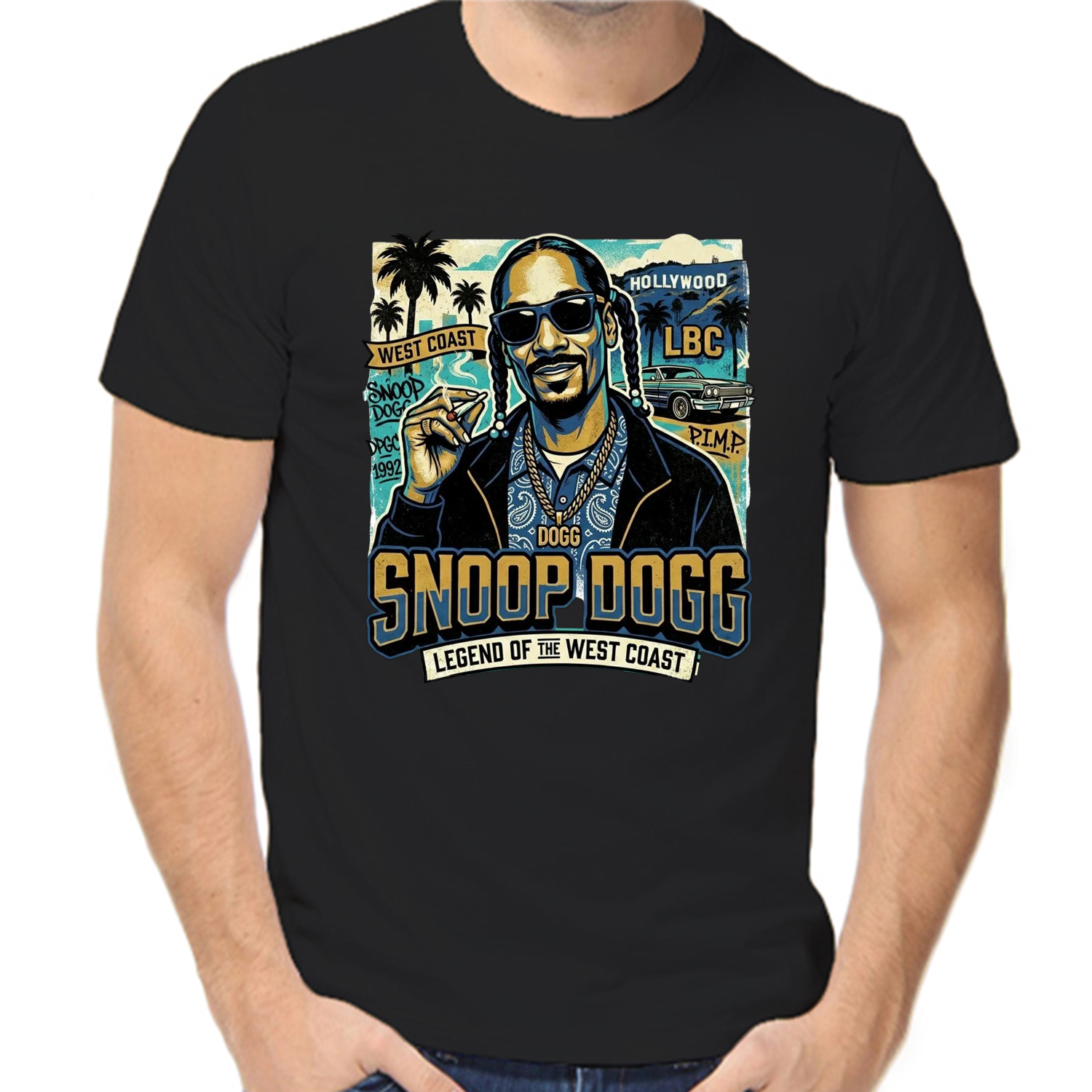 Футболка Snoop Dogg