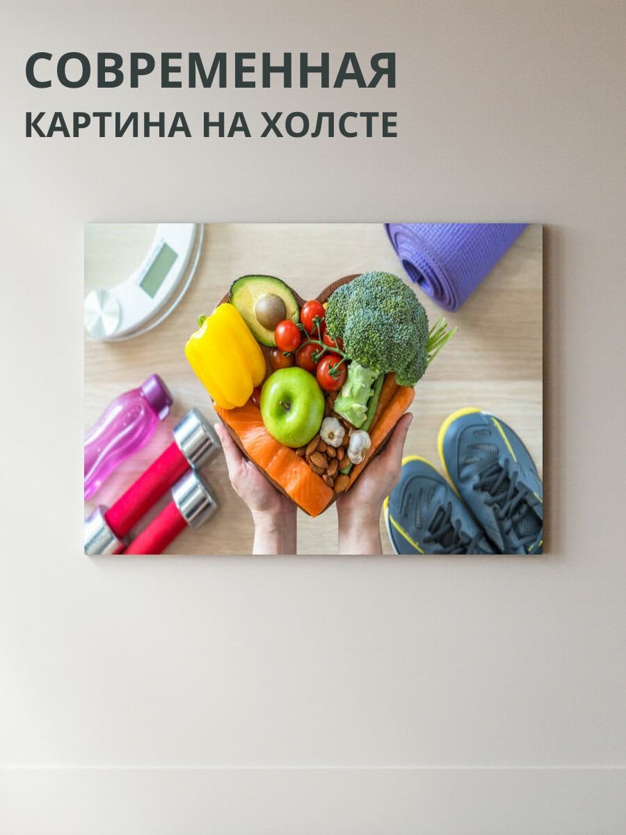 Картина на холсте Натюрморт 70x50 см