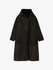 Пальто James Perse Shearling hooded coat, размер 42