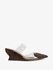 Мюли Alaia Transparent-panel wedge mules, размер 36