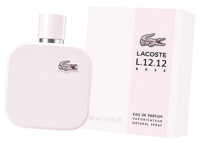 Парфюмерная вода женская Лакост Эль 12 12 Розе 100 мл - Lacoste L 12 12 Rose розовая