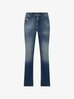 Джинсы Distressed straight-leg jeans 