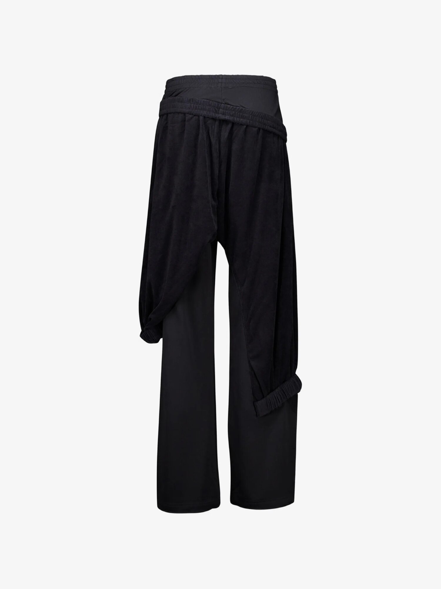 Брюки Natasha Zinko Layered-effect folded trousers, размер 42 — фото 1
