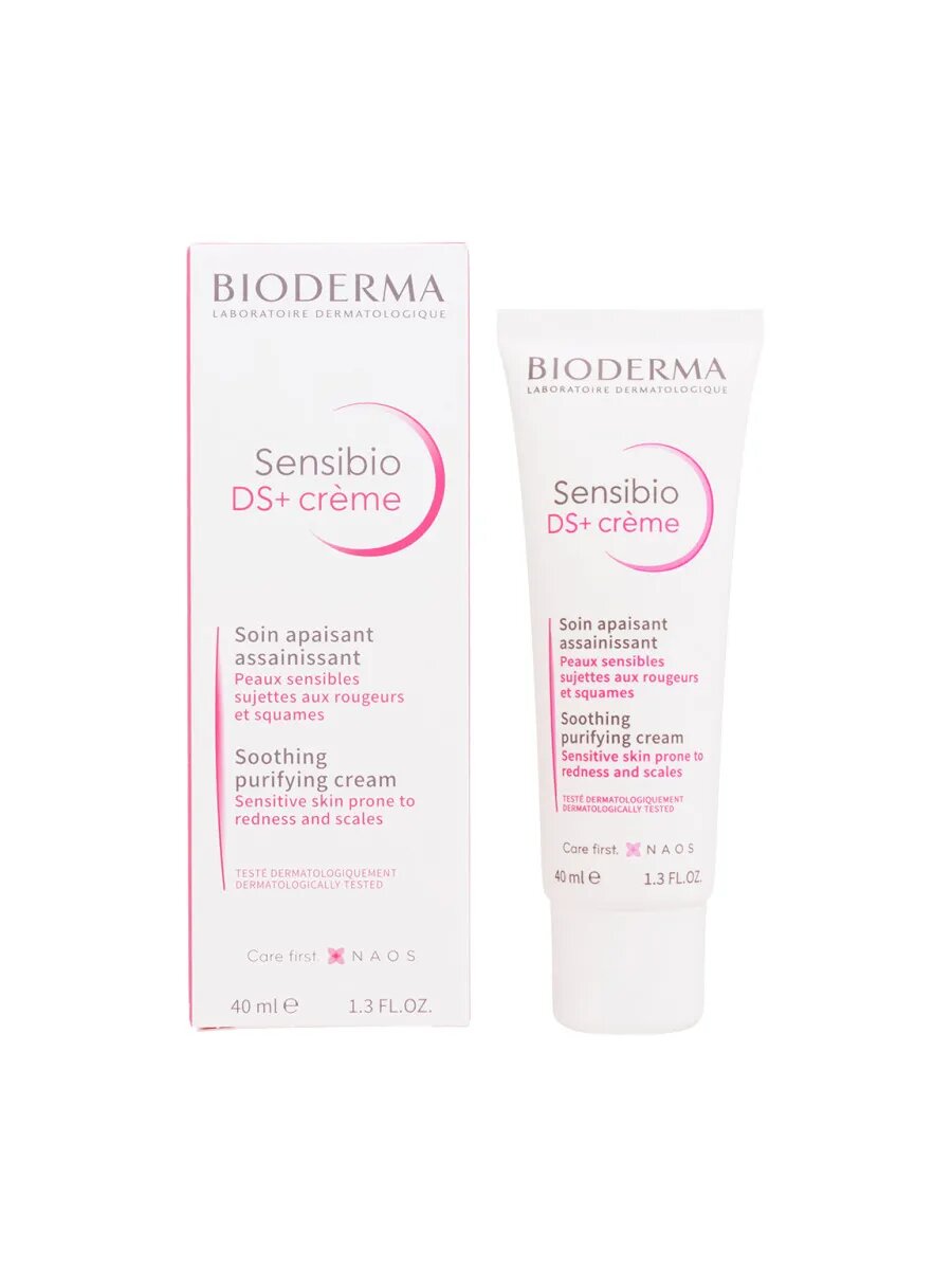 Bioderma Sensibio Увлажняющий и успокаивающий DS+ крем для п