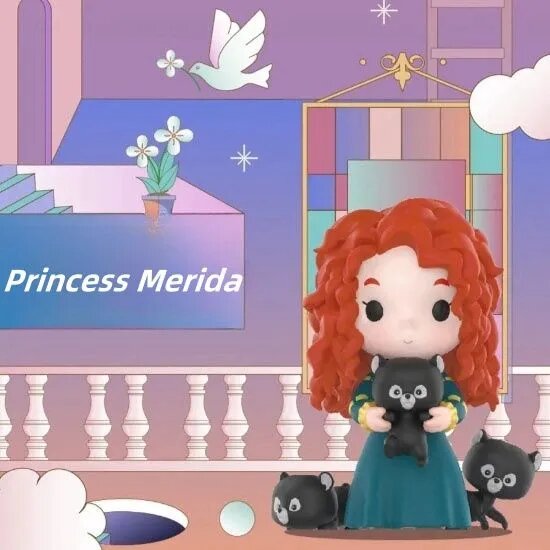 Коллекционные фигурки Дисней принцессы ПОП март / Disney Princess Fairy Tale Friendship Series POP MART