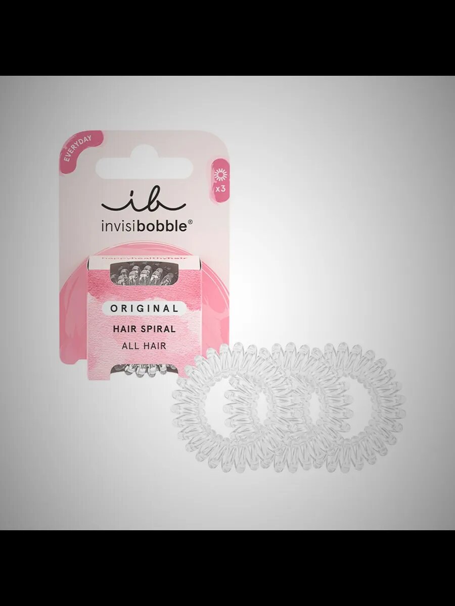 Invisibobble ORIGINAL Crystal Clear Резинка-браслет для воло