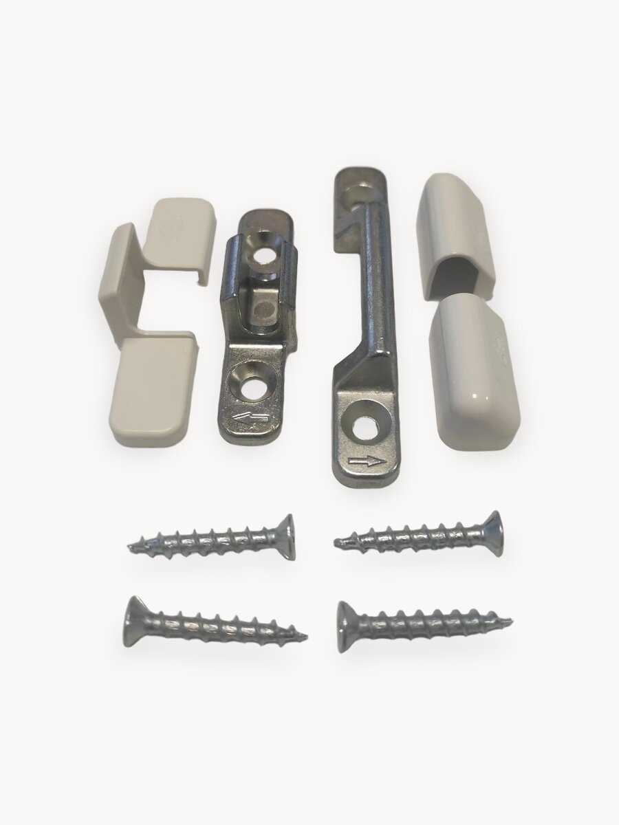 Внешний средний прижим Roto (в сборе) с комплектом накладок