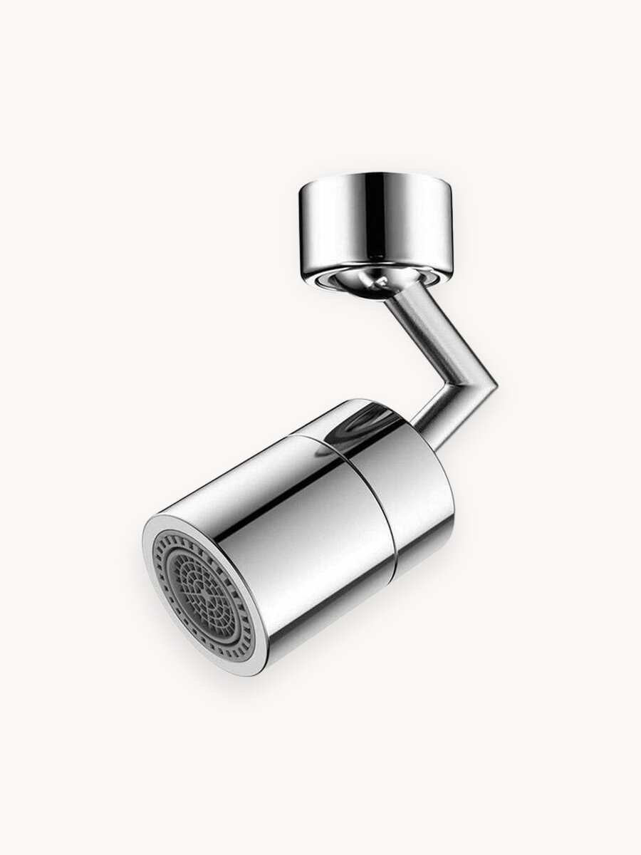 Водосберегающая насадка аэратор на кран смеситель, с фильтром, поворотная, гибкая, 360, 720 градусов, для кухни и ванной