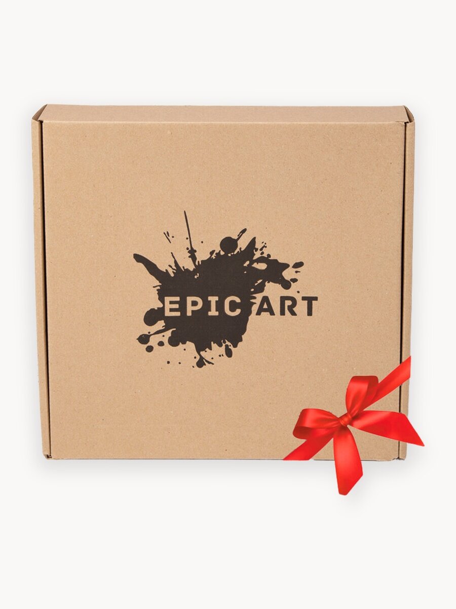 Эпоксидная смола набор для творчества и рисования взрослых Пингвин