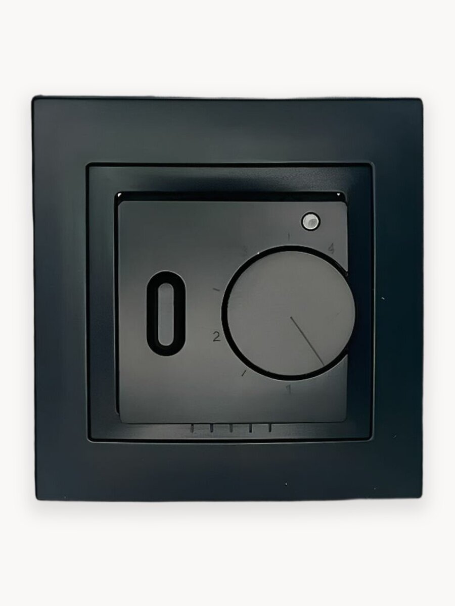 Механический терморегулятор в рамку schneider unica, atlas и legrand valena