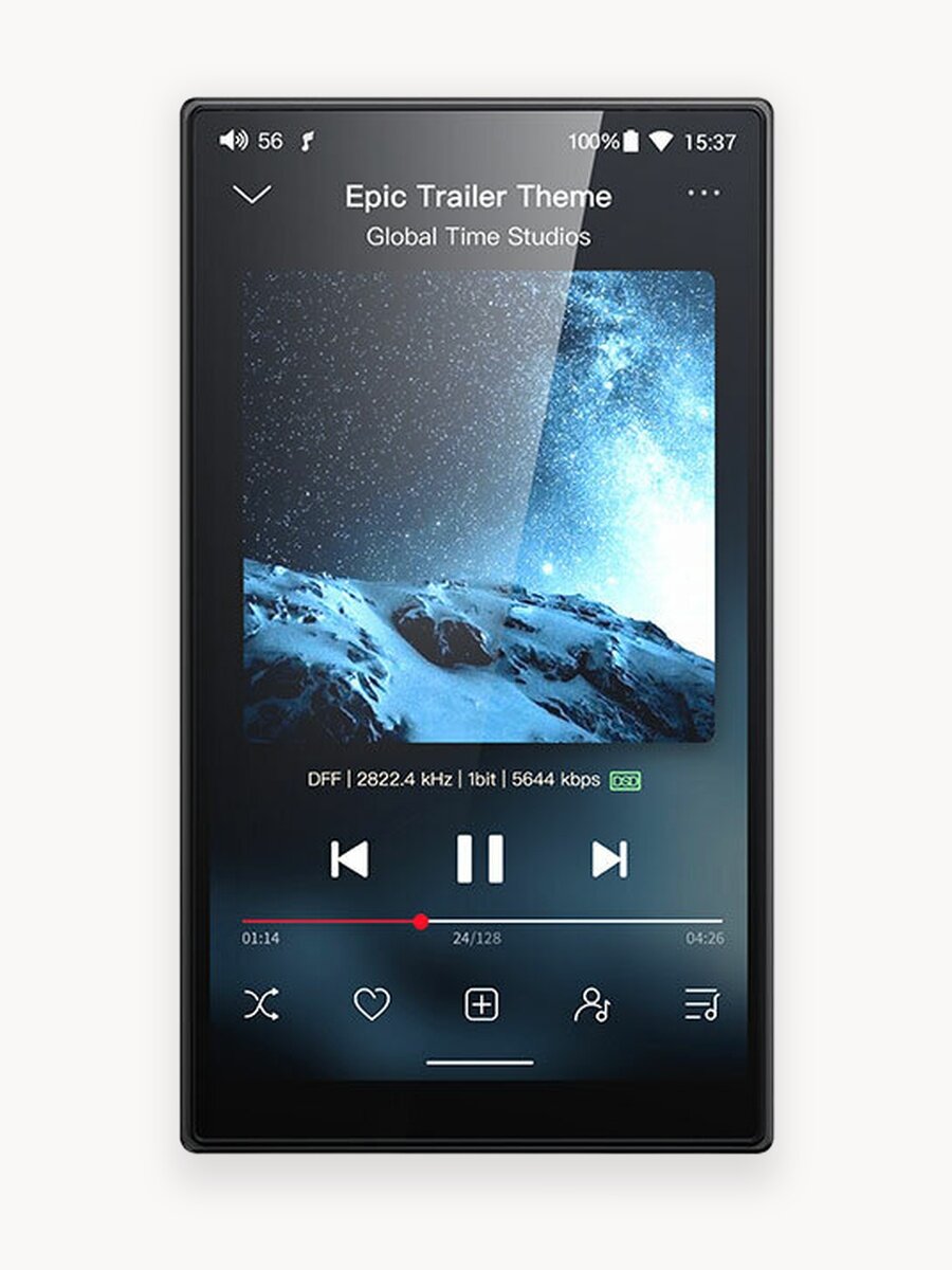 Аудиоплеер FIIO JM21 (F3061M) Black, Bluetooth: 5.0, Android 13