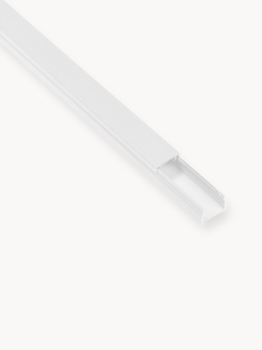 Кабель-канал 15х10 L2000 с двойным замком пластик Урал Пак КК-19015010-200