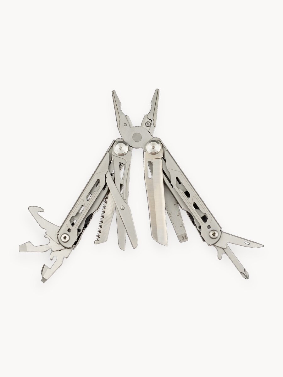 Мультитул тактический 28 в 1 стальной, универсальный, туристический