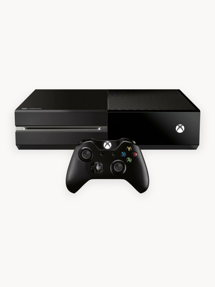 Игровая приставка Microsoft Xbox One 1ТБ HDD чёрный