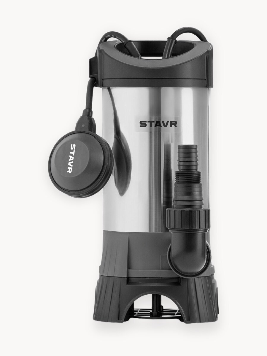 Дренажный насос Ставр НПД-1200М, погружной, мощность 1200Вт, автоматический поплавковый выключатель