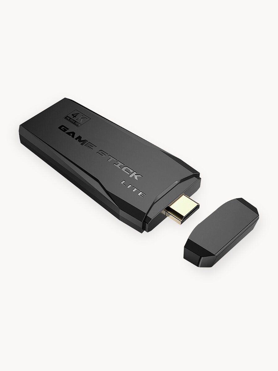 Игровая приставка для телевизора Game Stick Lite 4K ,20000+ игр, игры Playstation, Nintendo, Gameboy, SEGA, 64 Gb