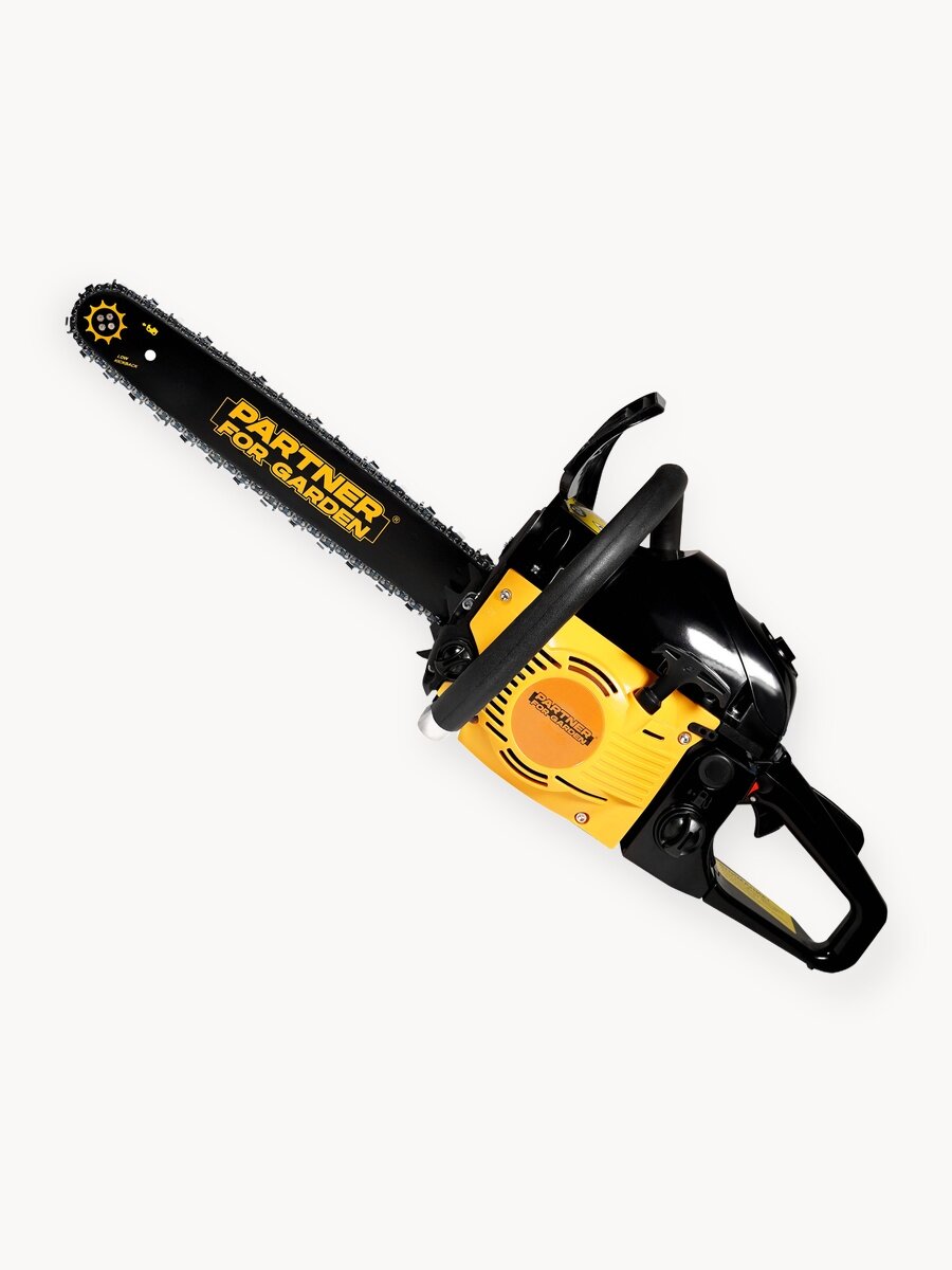 Пила цепная бензиновая / бензопила Partner for Garden CS-415 ( 45,2 куб. см, 2,5 лс, 2800 об/мин, 40см )