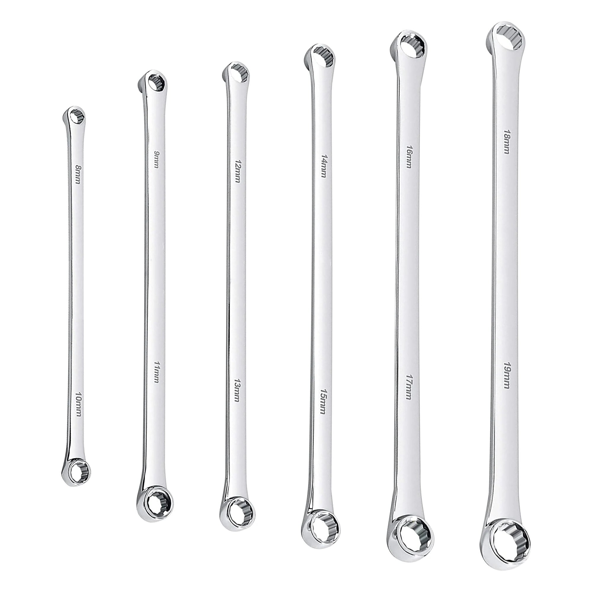 EZARC Двойной кольцевой торцевой гаечный ключ 8-19 мм 18mm - 19mm