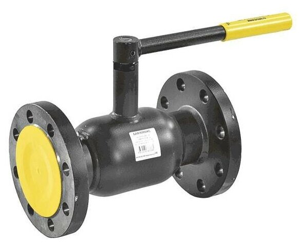 Кран шаровой сталь 09Г2С Ballomax КШТ 60.103 Ду 65 Ру16 фл L=270мм BROEN КШТ 60.103.065. А.16