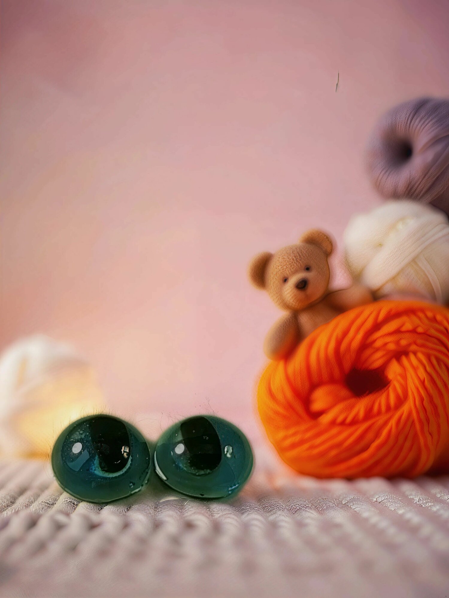 Глазки для игрушек, набор 10 мм, 13мм, 15 мм