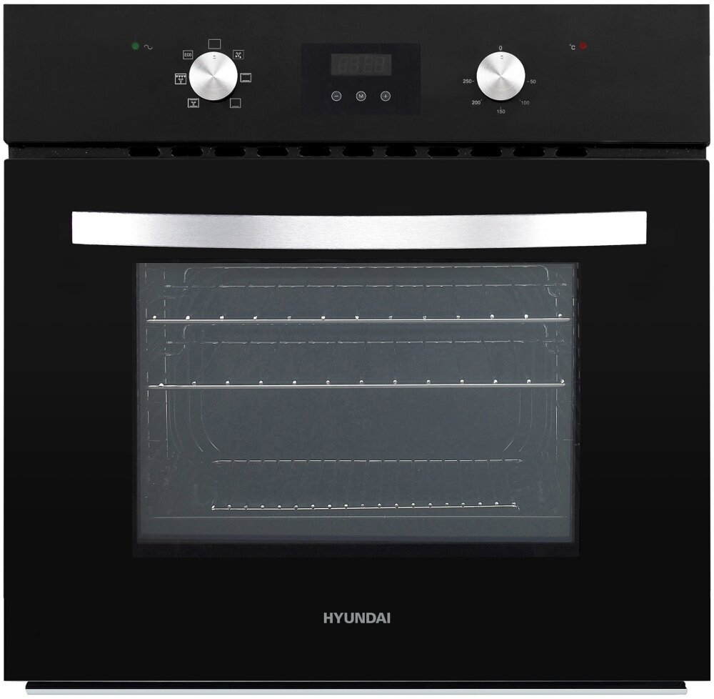 Духовой шкаф электрический Hyundai HEO 6640 BG черный