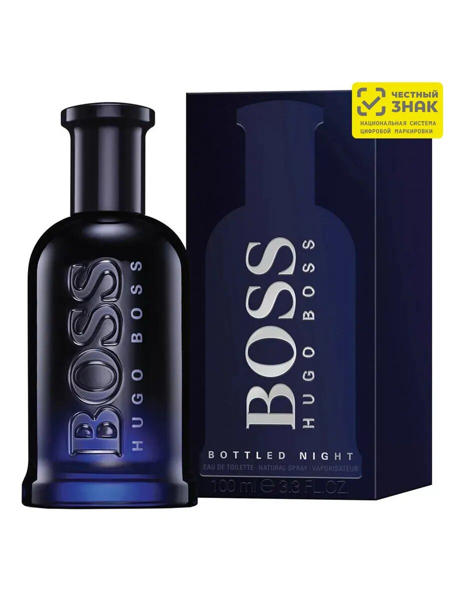 Hugo Boss Туалетная вода Bottled Night мужская, 100 мл edt