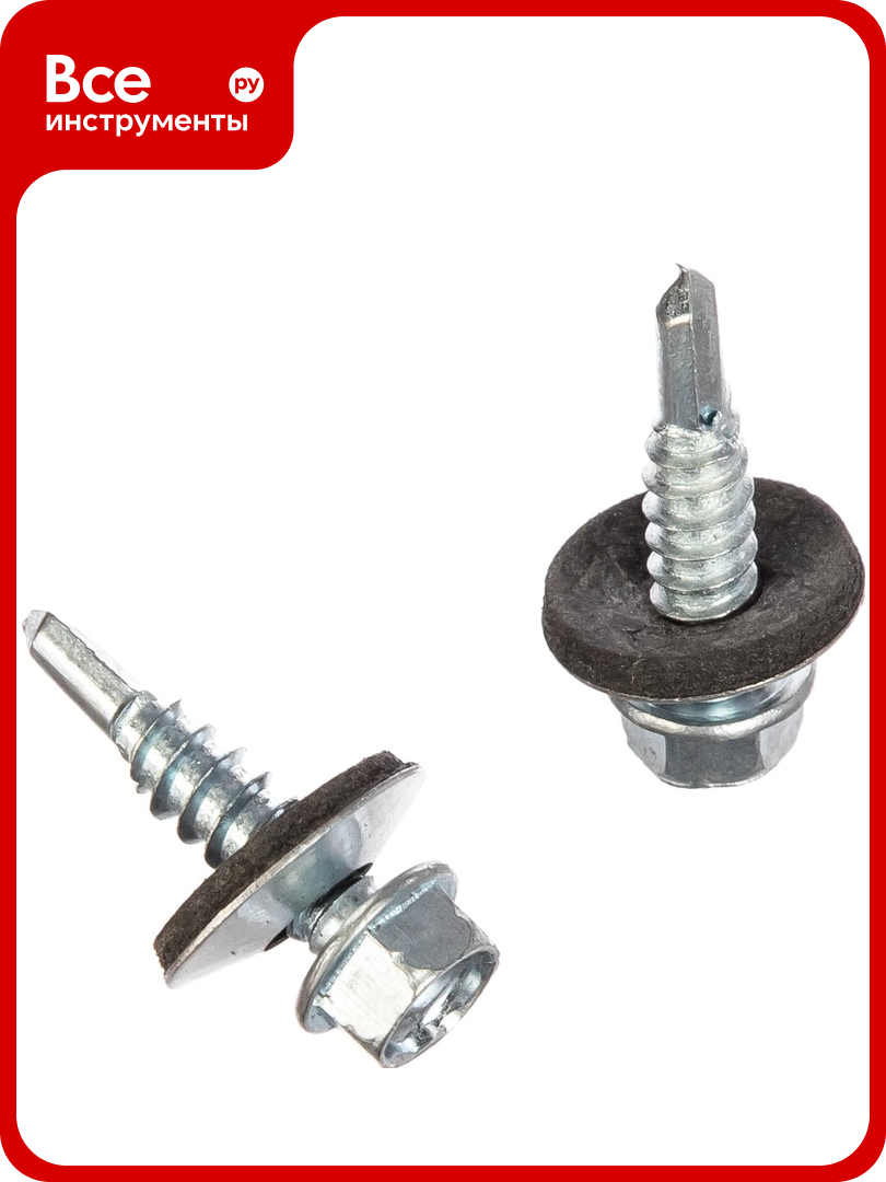 Кровельный саморез Tech-Krep КР ZP сверло 5,5х25 300 шт, ведро 104751