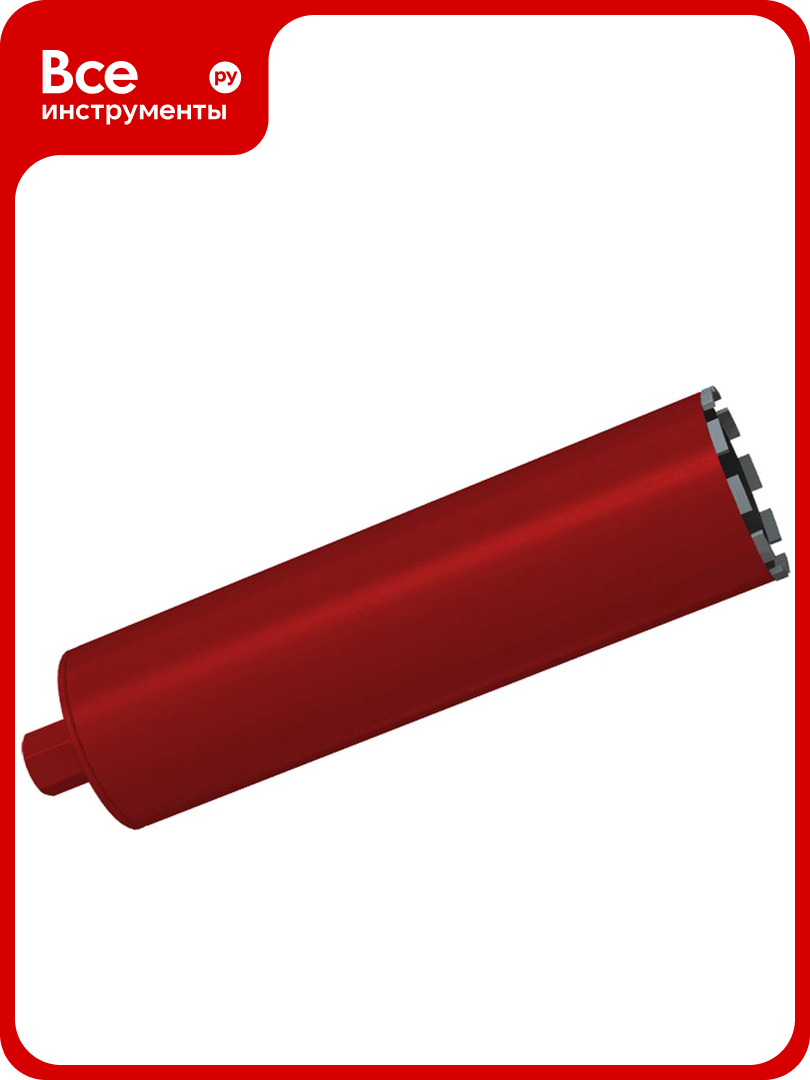 Сверло алмазное кольцевое сегментное BC L30 ø132/0450.10.1¼ Адель BCL30132450101