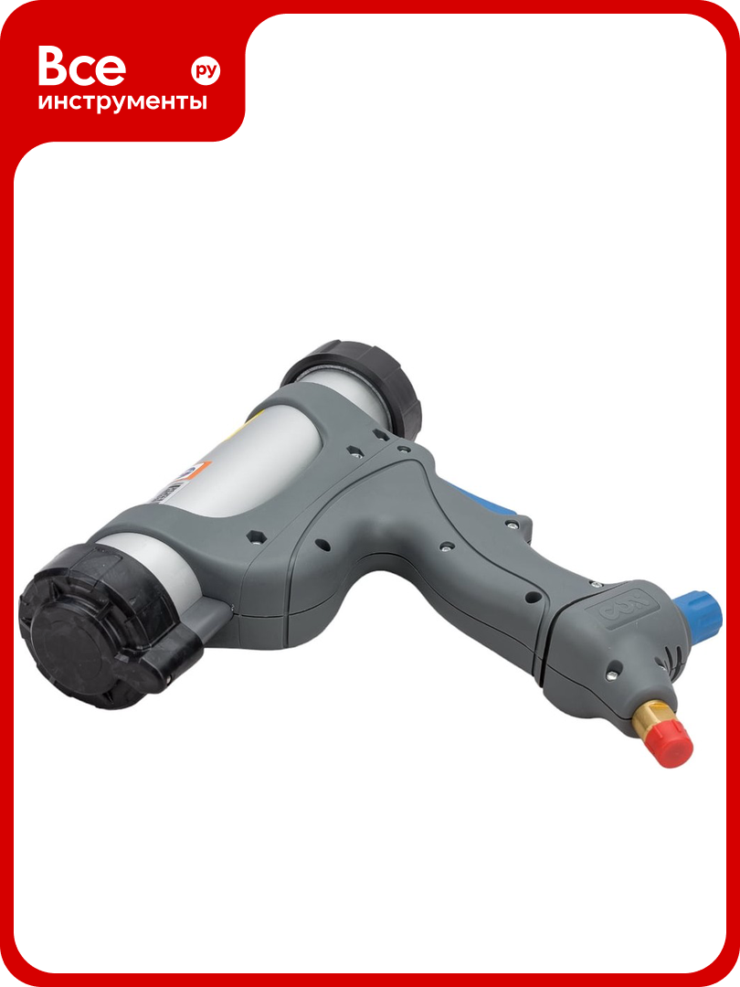 Пневматический, COX, пистолет для картриджей COX Airflow 3 cartridge 310ml 181296, 0,6 кг, черный