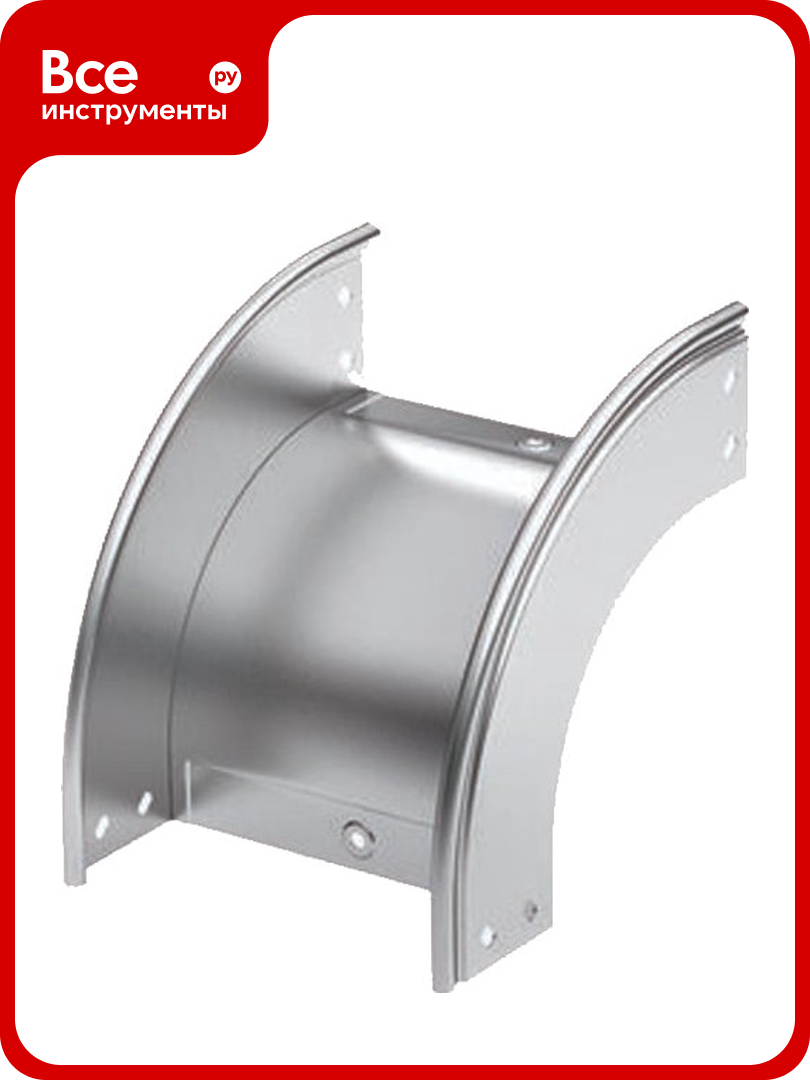 Вертикальный внешний угол для лотка DKC 90 градусов, CD 90, в комплекте с крепежными элементами 100x50