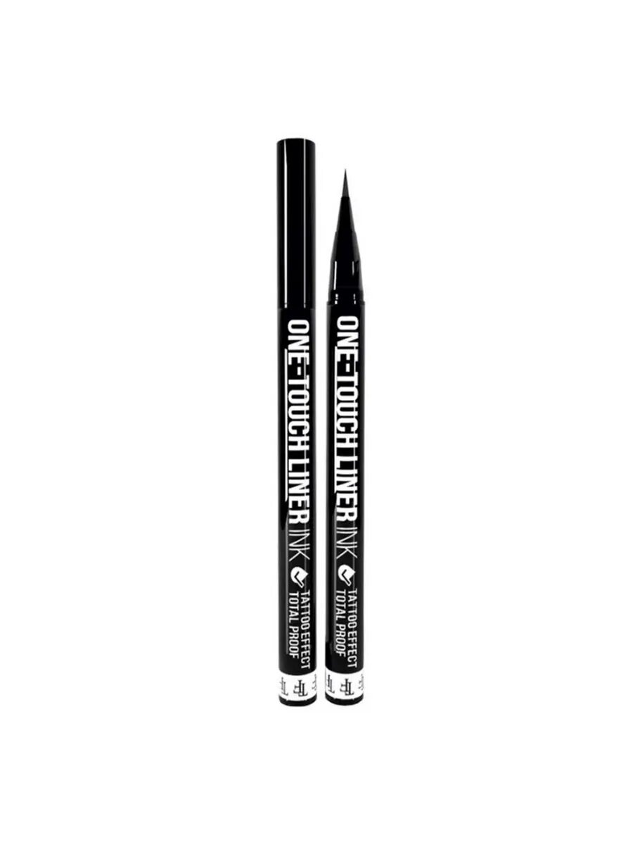 Triumph Жидкая подводка-фломастер One-Touch Liner Ink тон черный