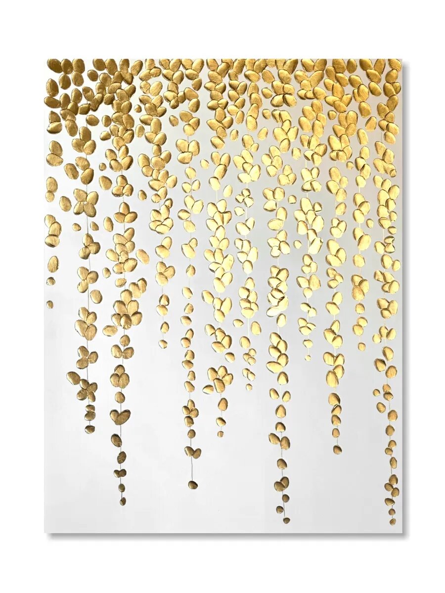 Картина абстрактная на стену ручной работы