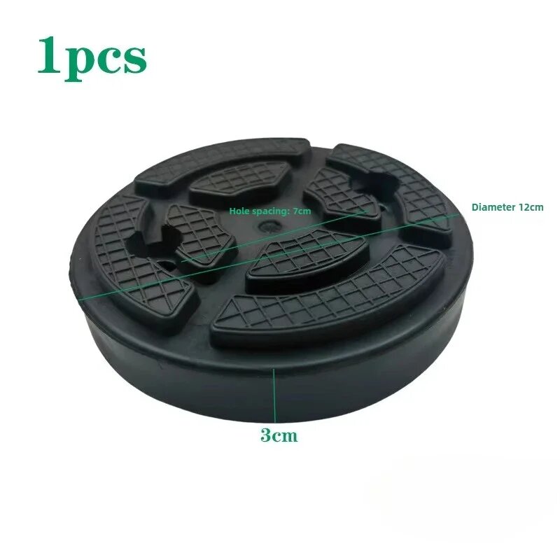 Восьмиугольная подушка для ног, подъемная резиновая накладка, адаптер для направляющей рамы для прижимной сварки, боковой подъемник, автоматический подъемник, резиновые подушечки, инструмент для домкратов, A-1pcs