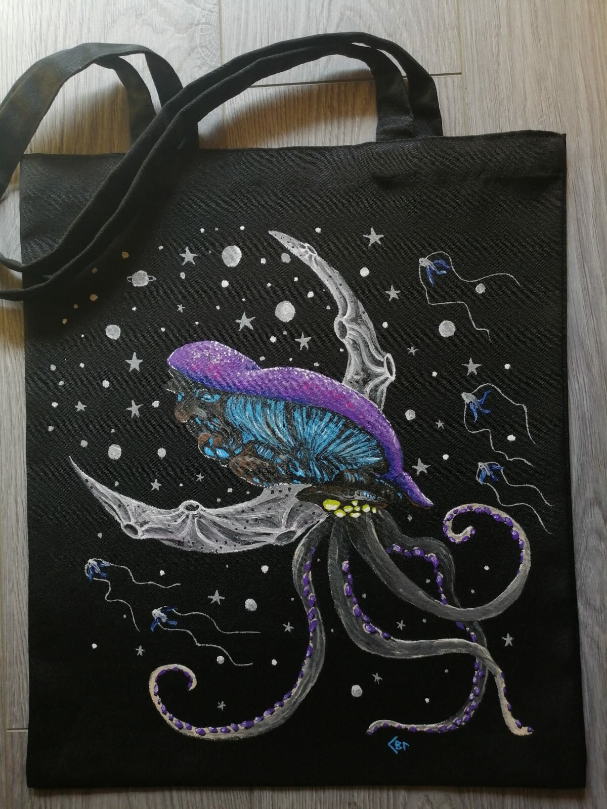 Сумка шоппер  Лунные обитатели