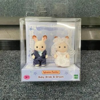 Sylvanian Families Свадебный набор для семьи с шоколадным кроликом Девушка-цветок