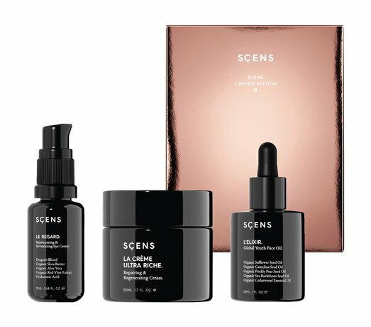 Scens Riche Limited Edition Set Набор для антивозрастного ухода и восстановления кожи лица 100мл