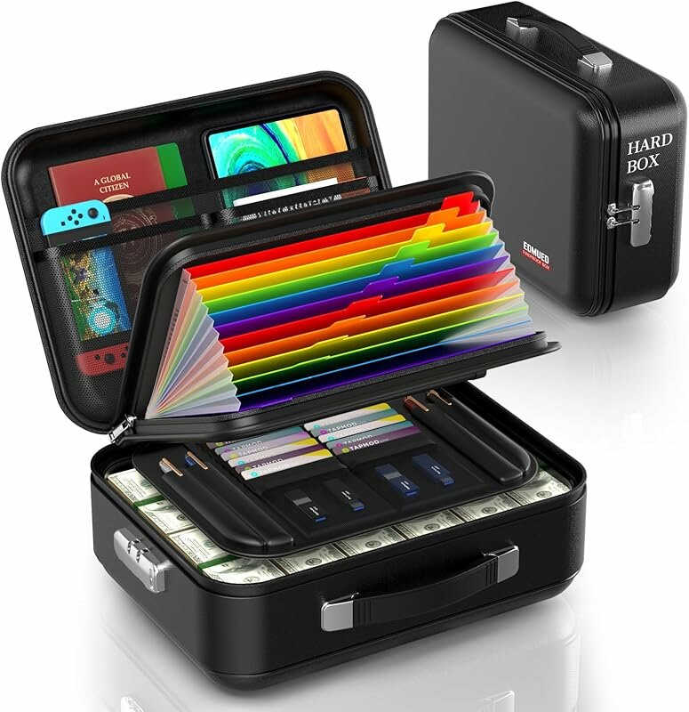 Коробка огнеупорный документ с кодовым замком