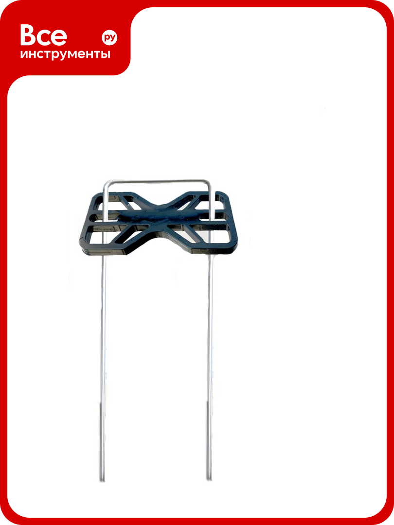 Фиксаторы ООО прогресстлт 50 шт, пластик, со скобами, для надежного крепления со скобами