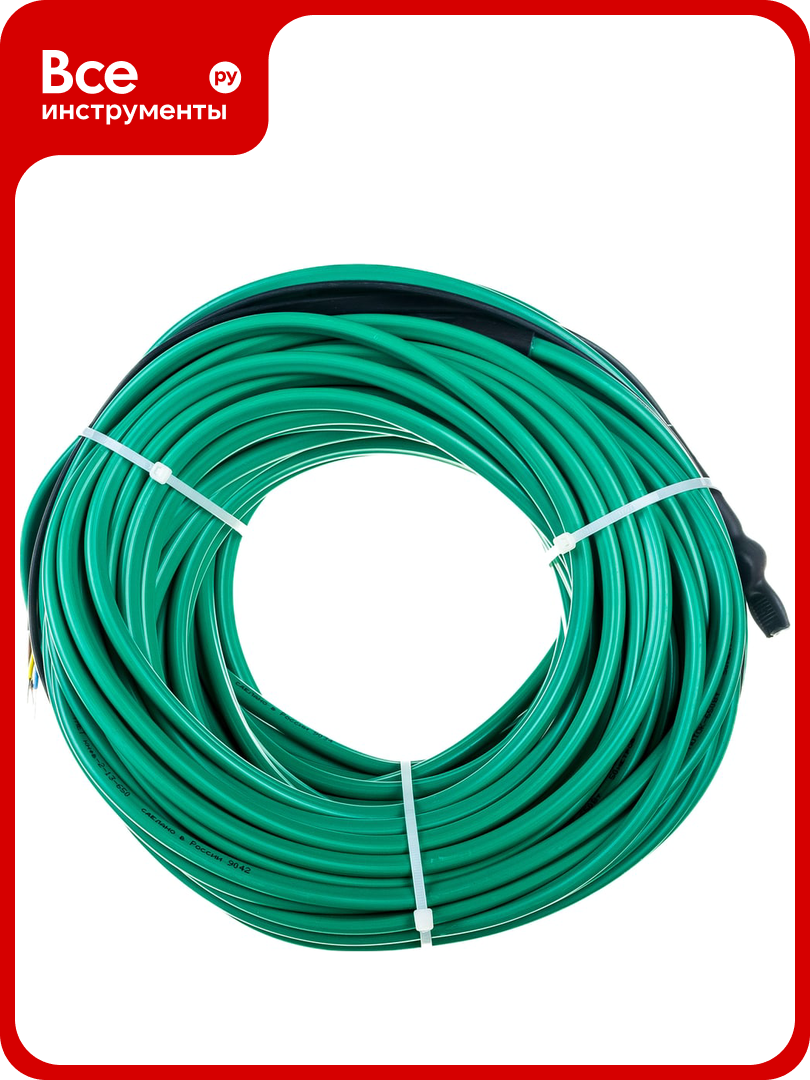 Кабель для обогрева труб SPYHEAT 50м SHFD-13-650, металл, для обогрева труб