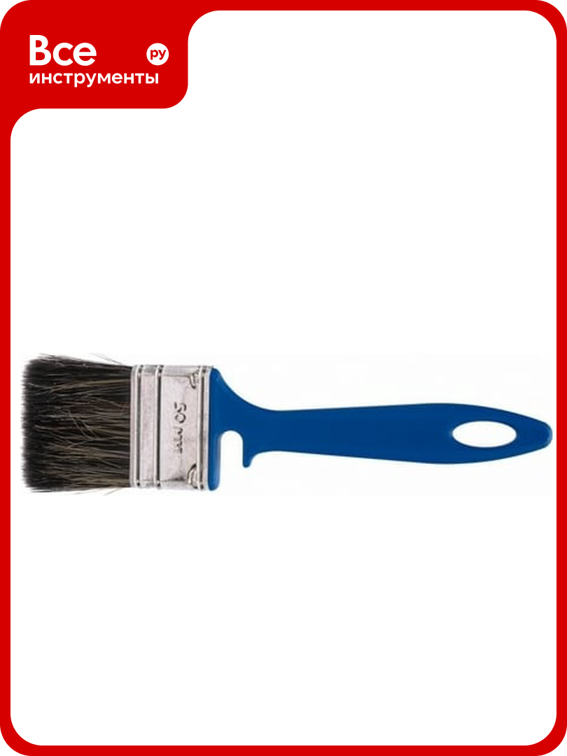 Кисть флейчевая водные краски Color Line MATRIX 83346 плоская кисть с металлическим бандажом и смешанной щетиной