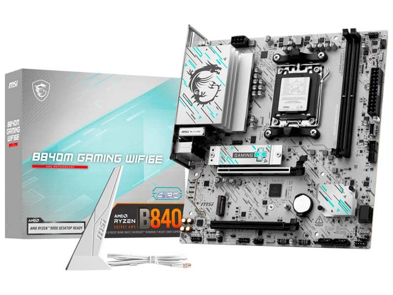 Материнская плата MSI B840M GAMING WIFI6E (AM5, mATX)