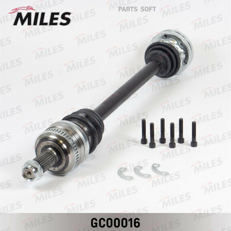 MILES GC00016 Привод в сборе BMW E36/E46 1.6-2.0 задн. лев./прав.(ABS) ()