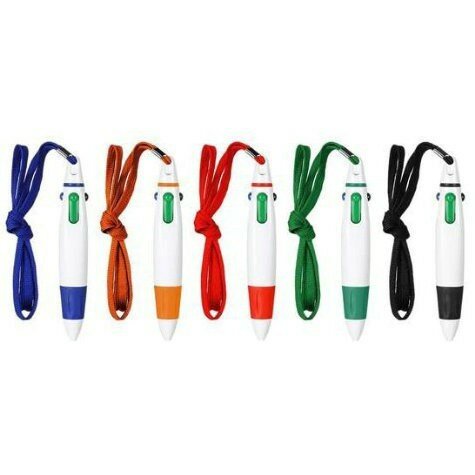 Набор ручек "Радуга", шариковые, 5 цветов, 1.0 мм