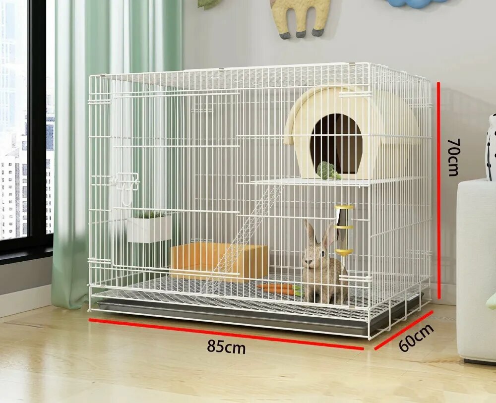 Крытая разборная клетка для кроликов